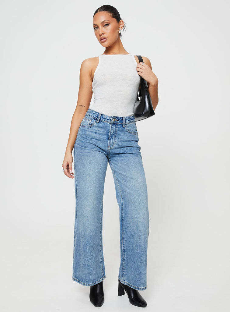 Mayrelle Bodysuit White | Princess Polly