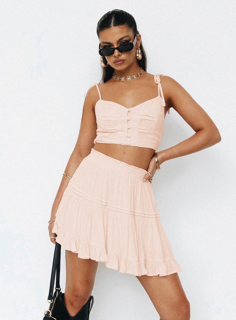 Sadie Set Soft Pink | Princess Polly UK