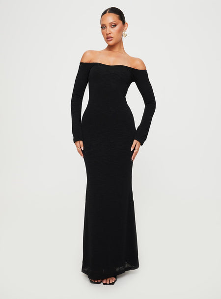 Off The Shoulder Maxi Dresses | Princess Polly UK