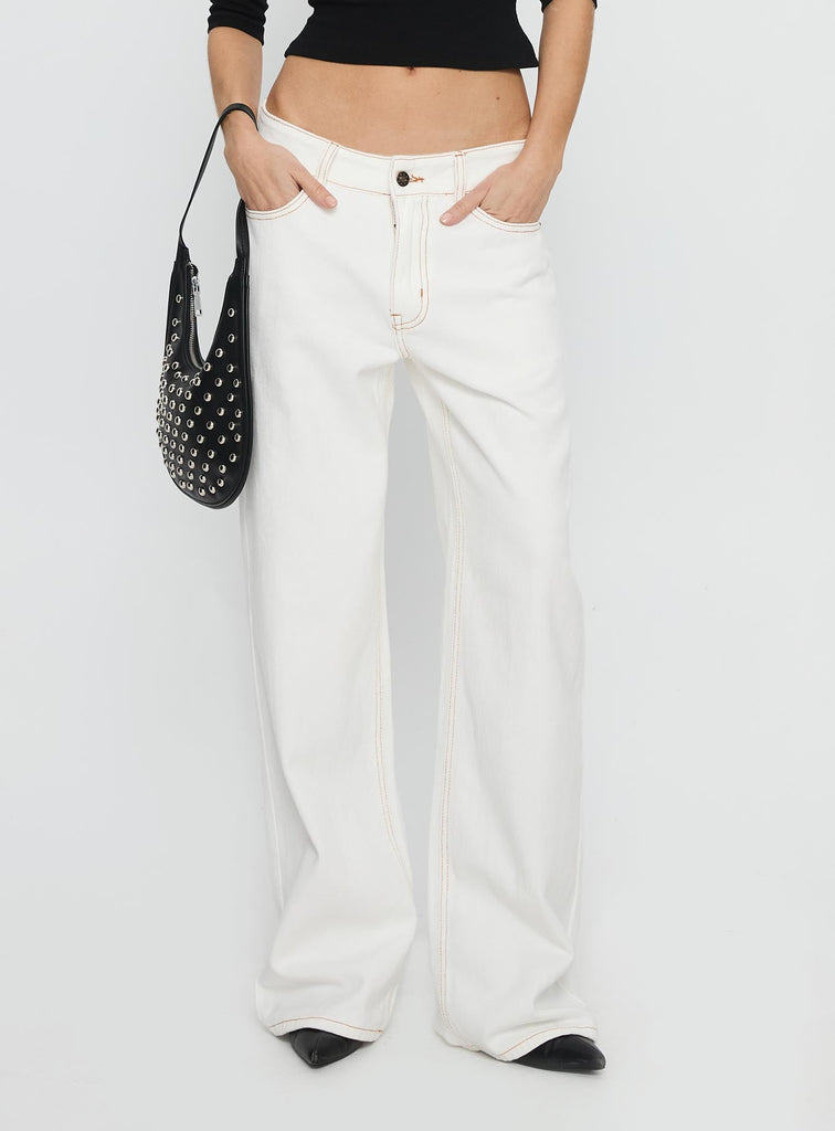 Top Model Jeans Porcelain | Princess Polly