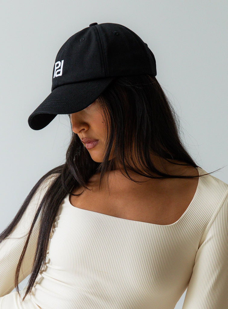 Time To Run Activewear Cap Black | Princess Polly UK