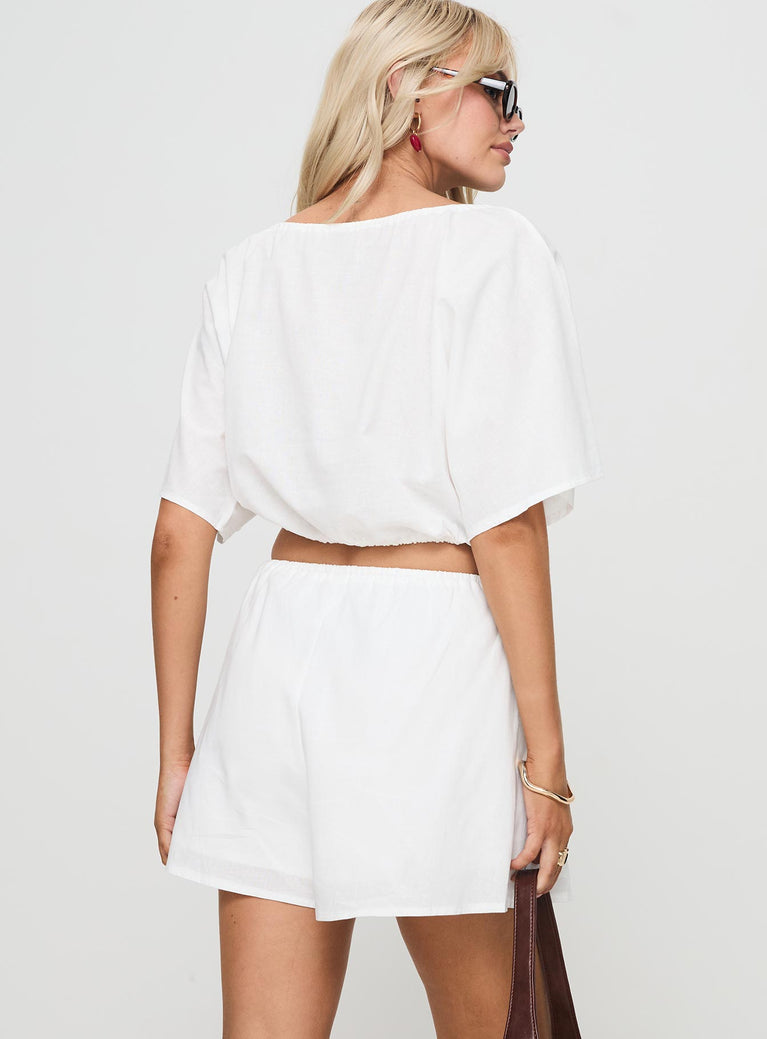 Patty Set White | Princess Polly UK