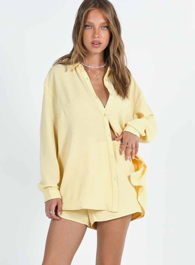 The Chloe Set Yellow | Princess Polly