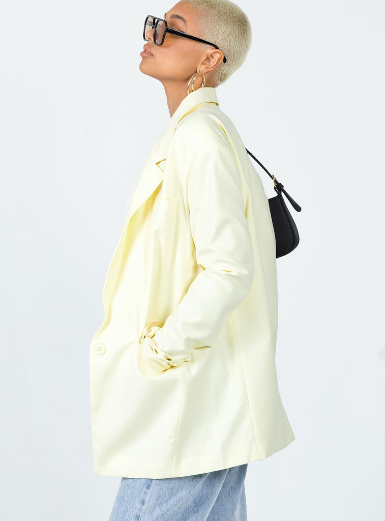Welcome to the Jungle Blazer Lemon | Princess Polly